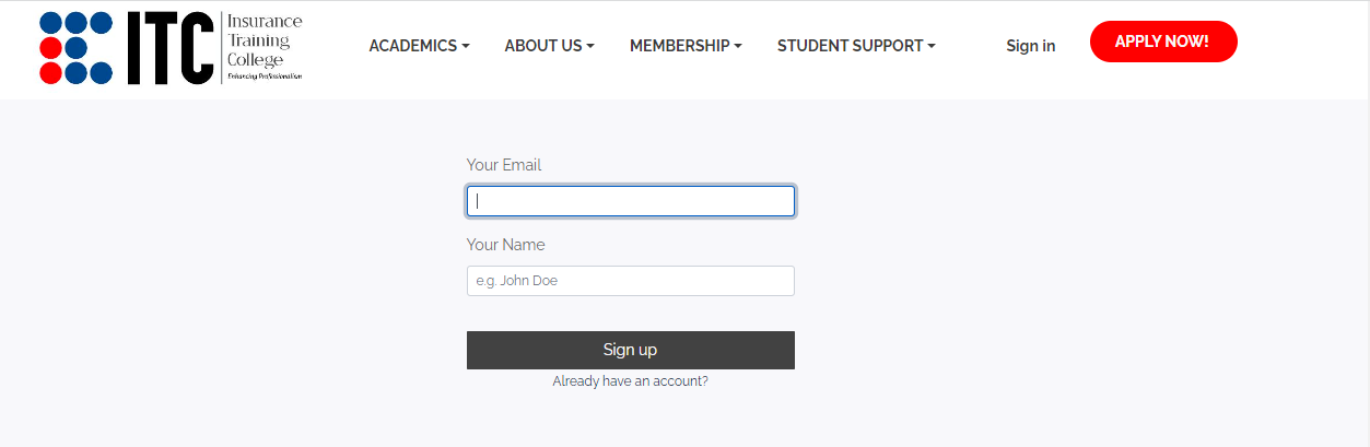 How to Apply | Insurance Training College